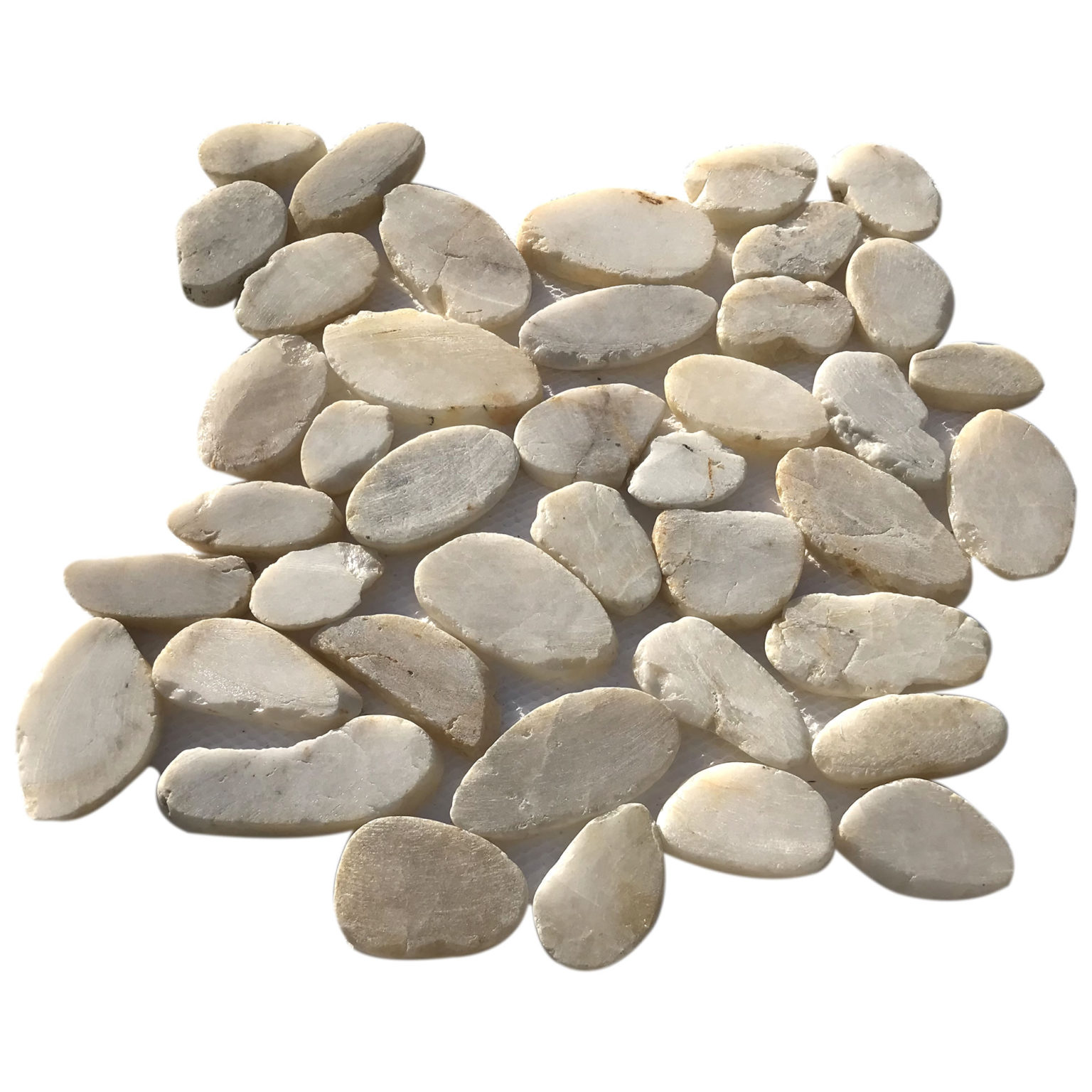 Sand Sliced Mosaic Pebble - Patara Stone