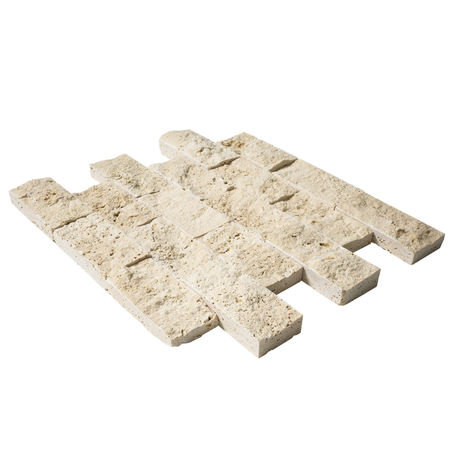Ivory Split Face 2x4 Mosaic - Patara Stone