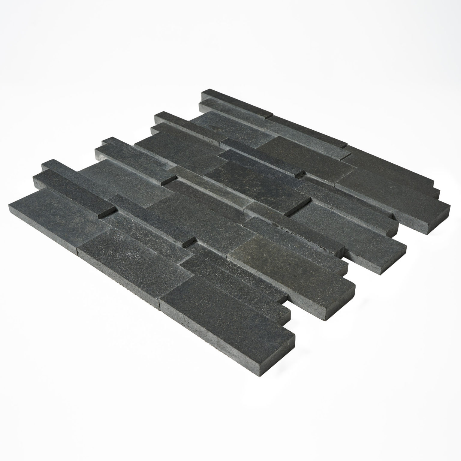 Volcano 3D Honed Mosaic - Patara Stone