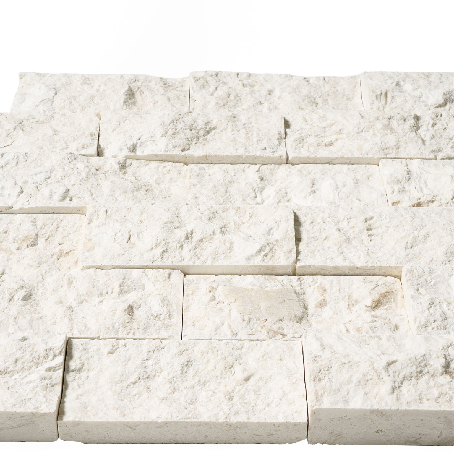 Fossil Stone Split Face 2x4 Mosaic - Patara Stone