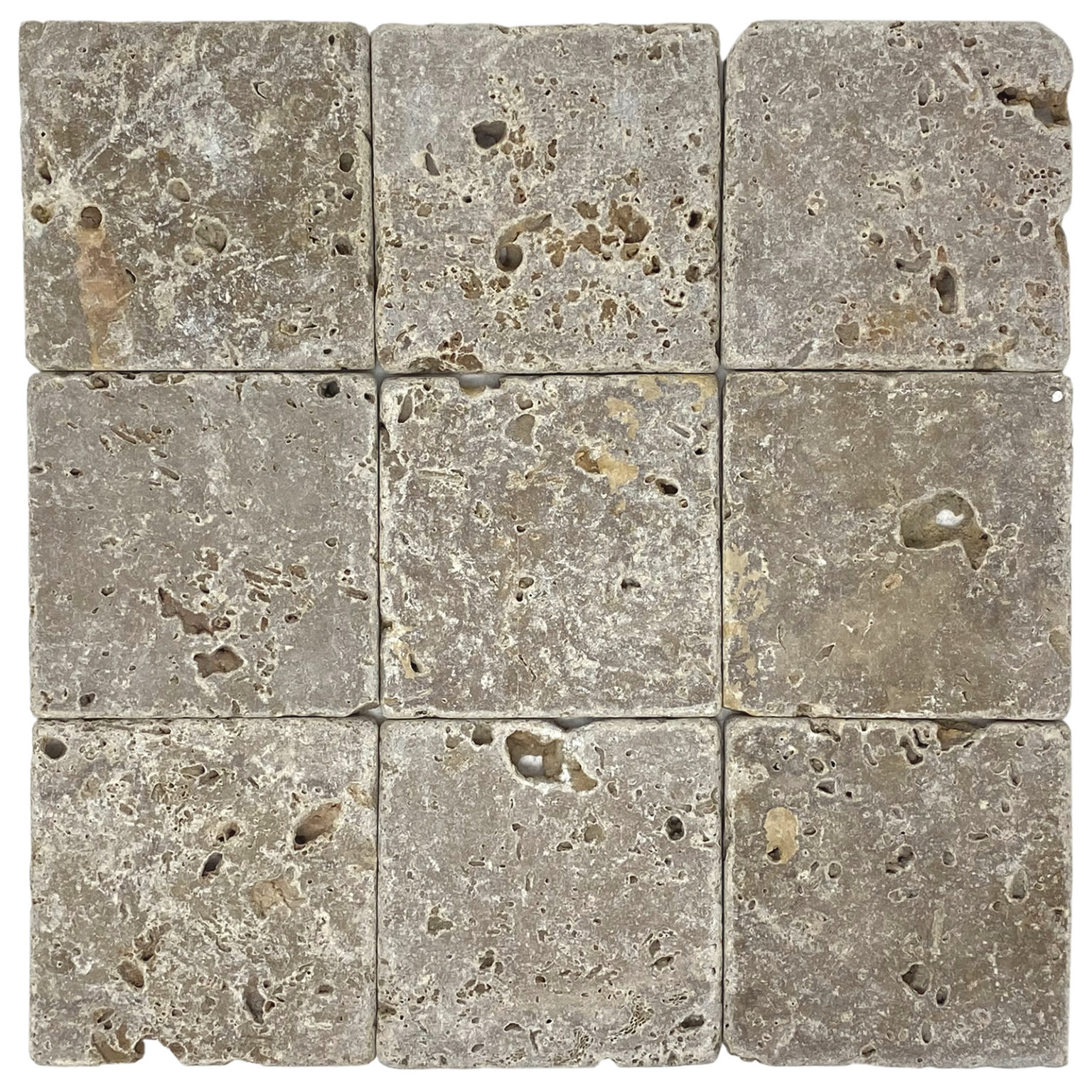 Expresso Rustic 4x4 Tumbled - Patara Stone