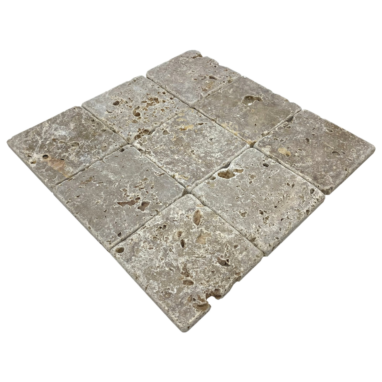 Expresso Rustic 4x4 Tumbled - Patara Stone