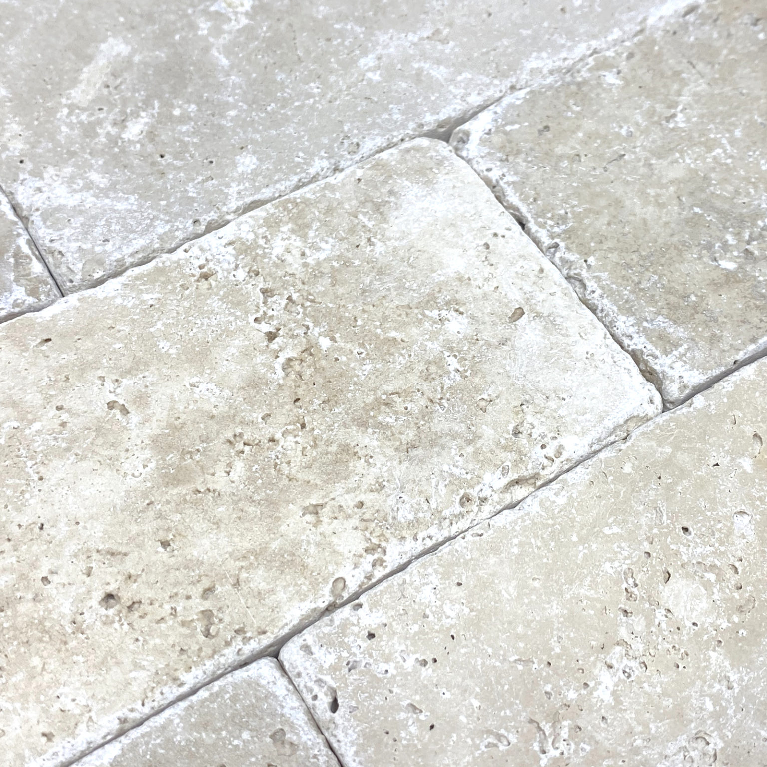 Ivory Rustic 3x6 Tumbled - Patara Stone