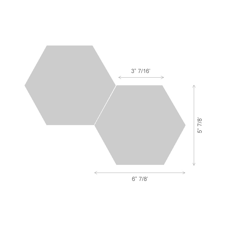 Carrara White Honed 6 Inch Hexagon Tile - Patara Stone