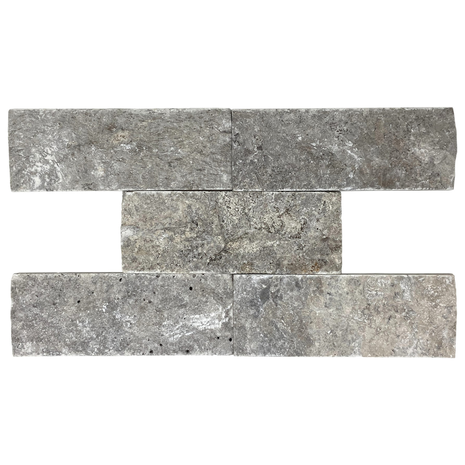 Silver Thin Split Face 3x8 - Patara Stone