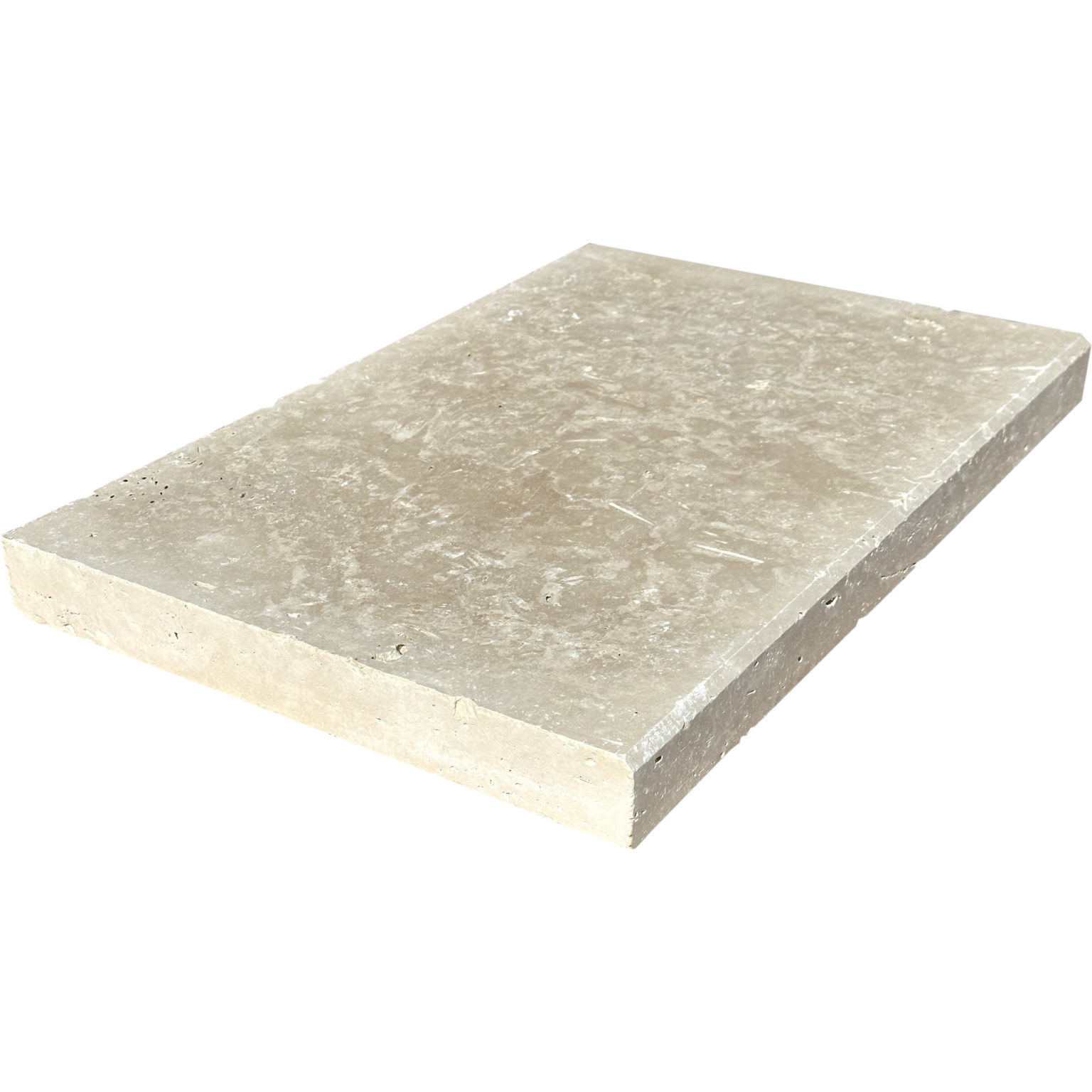 Ivory Modern Pool Coping 16x24x5 cm Tumbled - Patara Stone