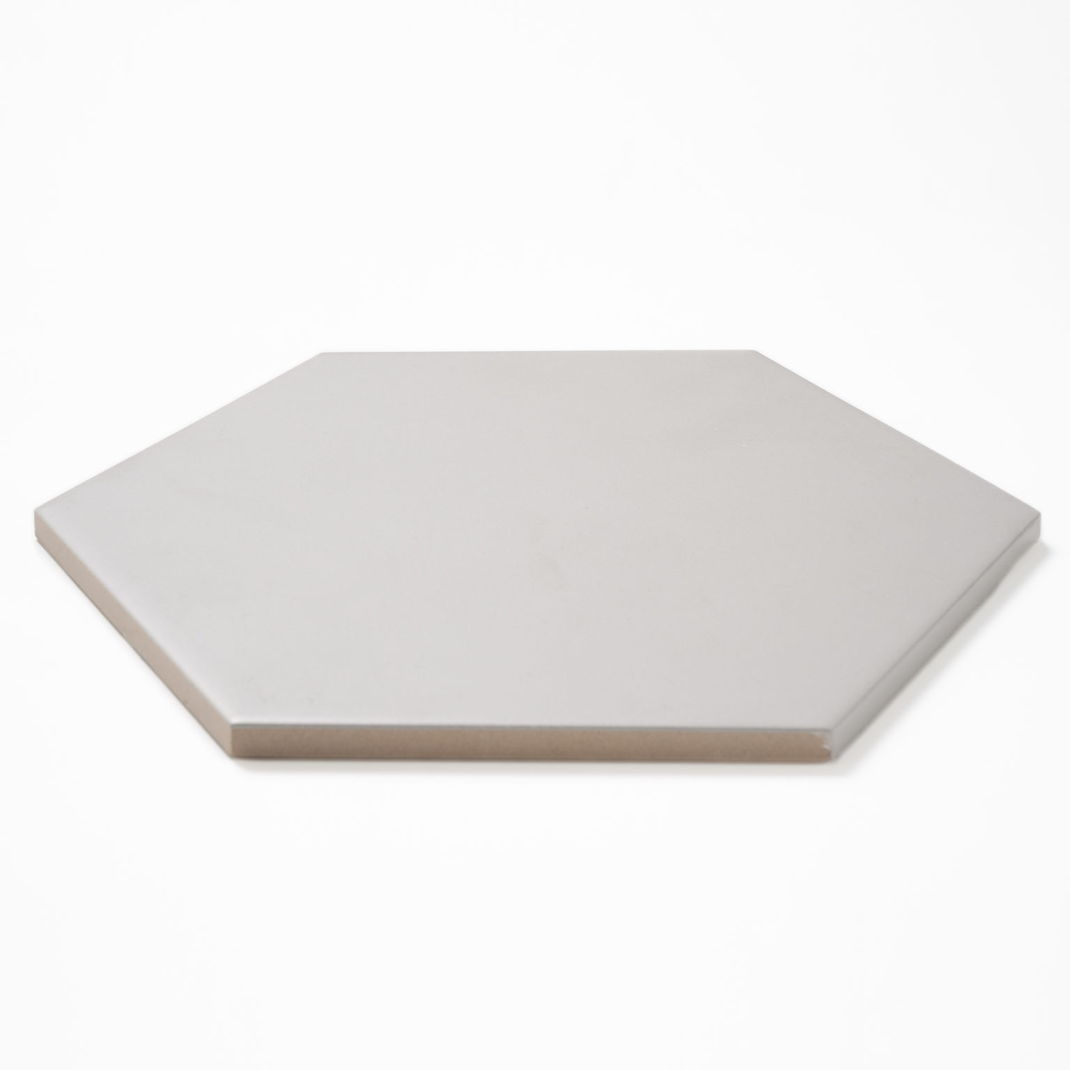 Solid 10 Inch Hexagon White - Patara Stone