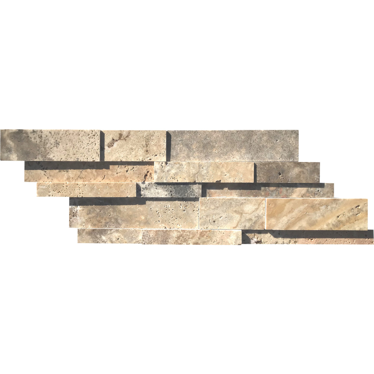 Scabos Split Face 2x4 Mosaic - Patara Stone