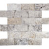 Silver Split Face 2x4 Mosaic - Patara Stone