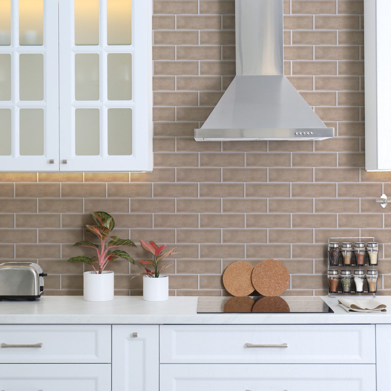 Sophia Snow Herringbone - Patara Stone