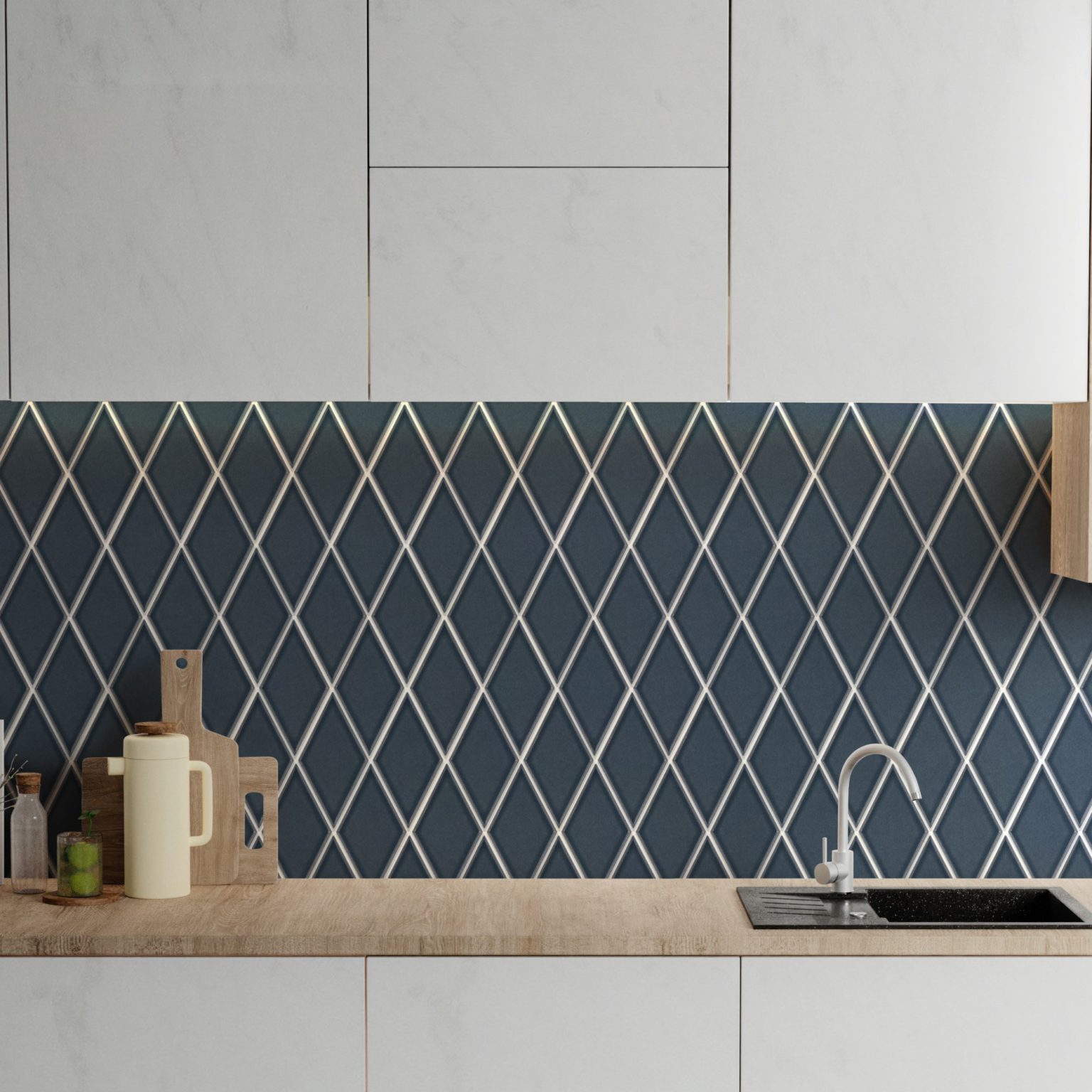 Millennium Slate Blue Harlequin - Patara Stone