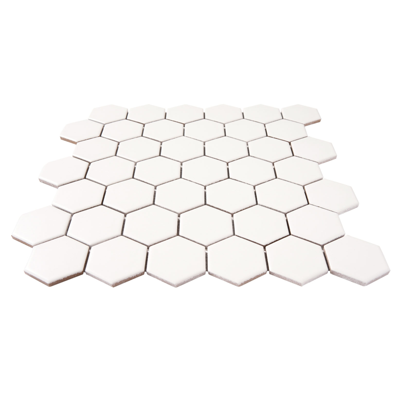 2 inch Hexagon Snow Matte - Patara Stone