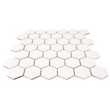 2 inch Hexagon Snow Matte - Patara Stone