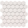 2 inch Hexagon Snow Matte - Patara Stone