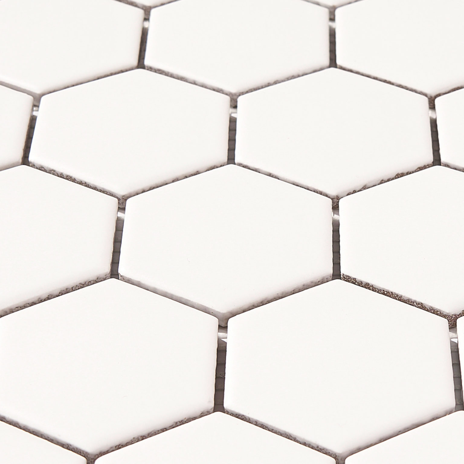 2 inch Hexagon Snow Matte - Patara Stone