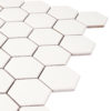 2 inch Hexagon Snow Matte - Patara Stone