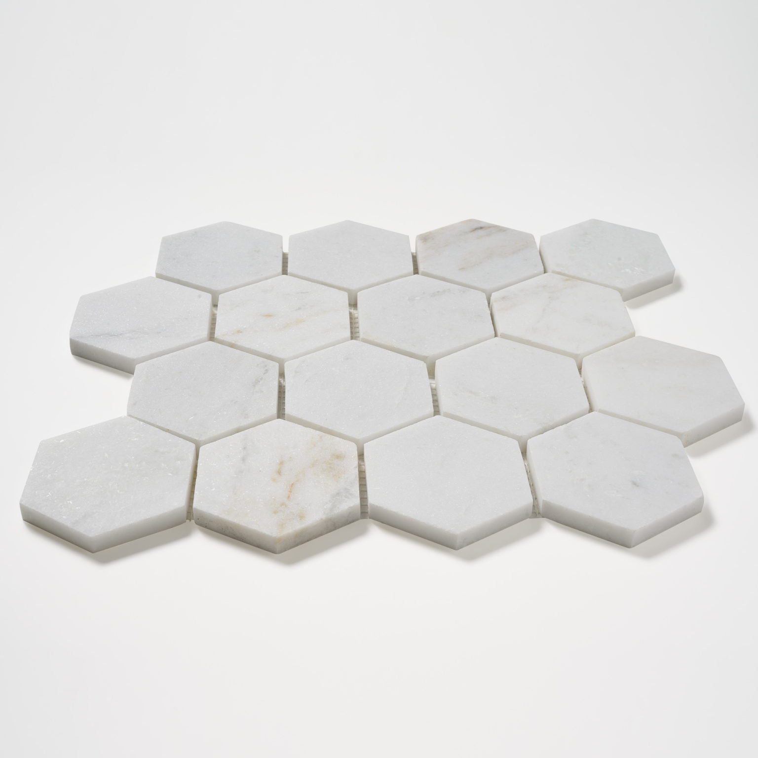 Kalta Umber 3 inch Hexagon Honed - Patara Stone