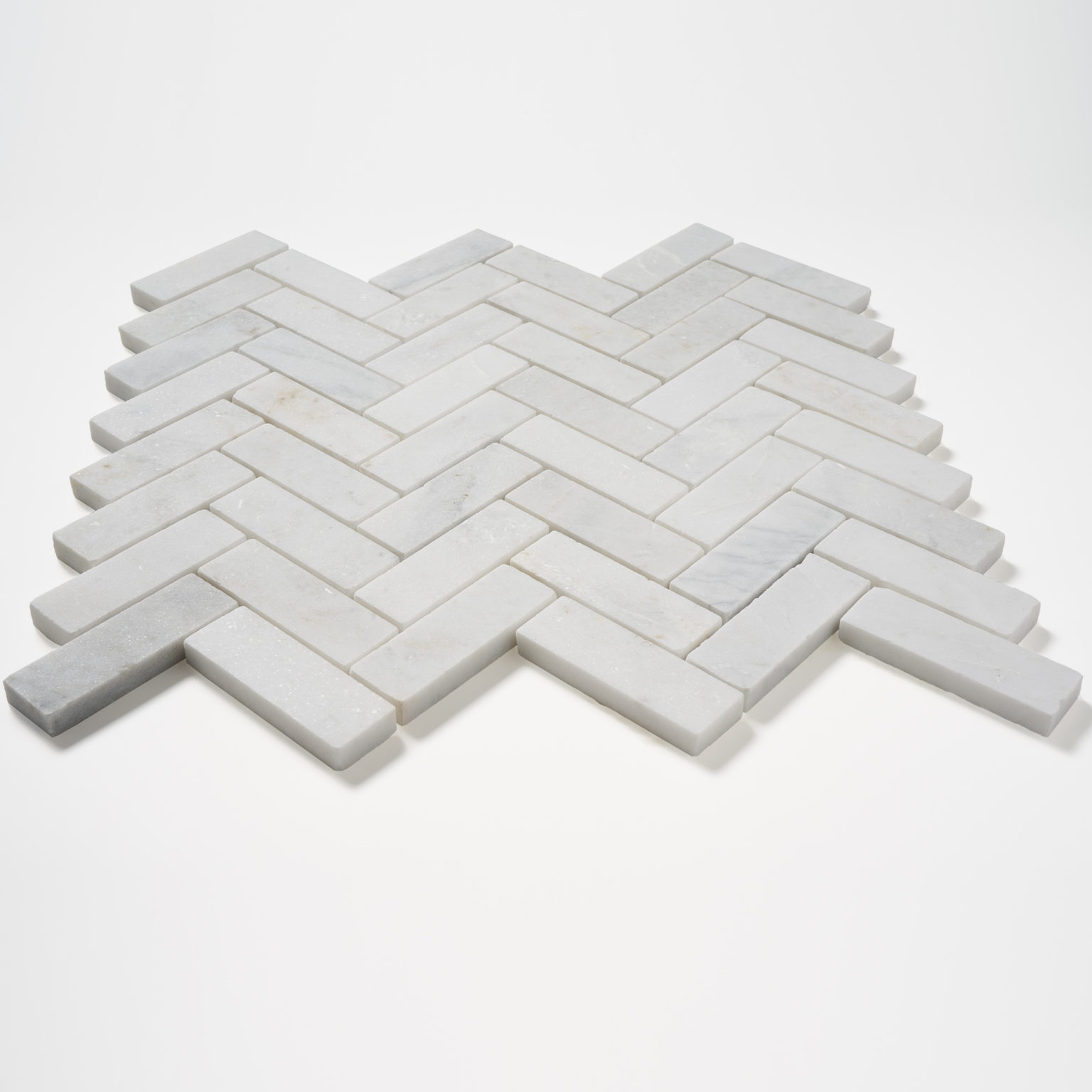 Kalta Umber 1x3 Grande Herringbone Honed Mosaic - Patara Stone