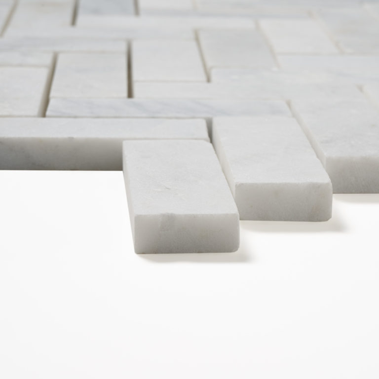 Kalta Umber 1x3 Grande Herringbone Honed Mosaic - Patara Stone