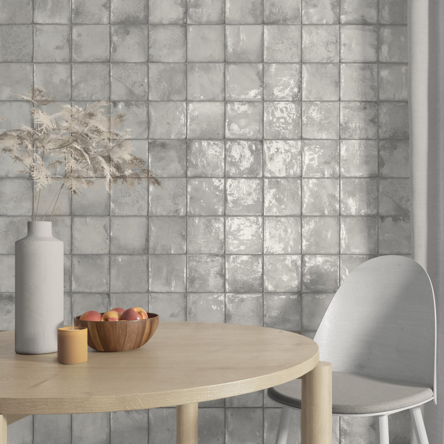 LEGACY 6x6 GLOSSY - GREY - Patara Stone